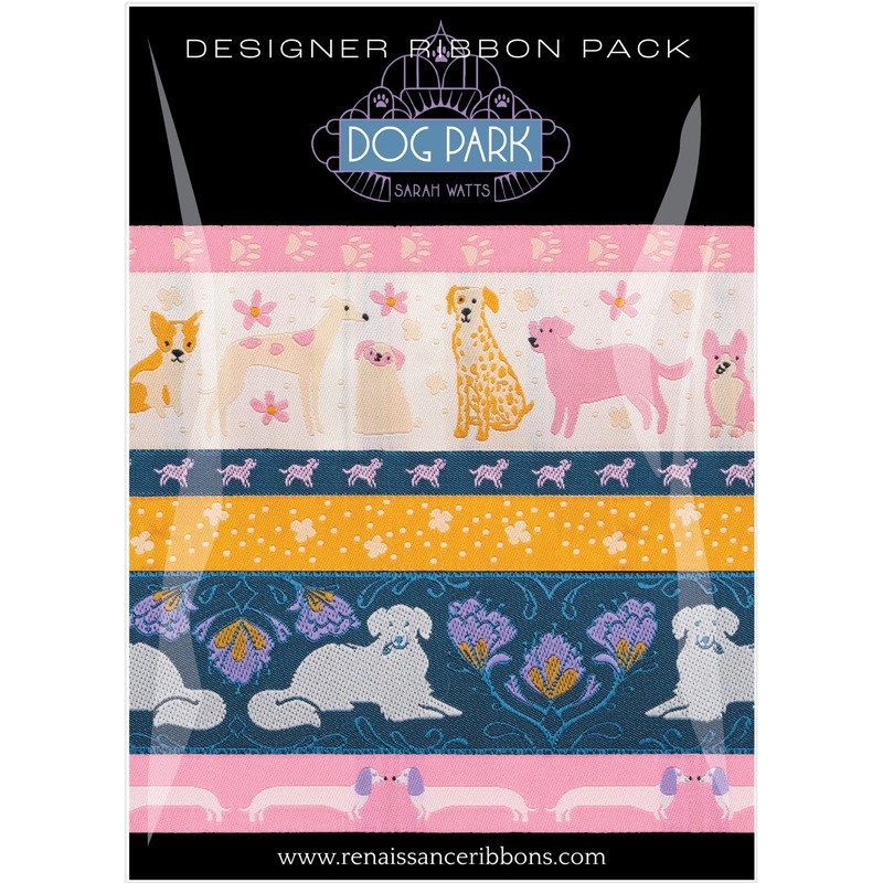 Renaissance Ribbons - Ruby Star Society Dog Park Ribbon Pack ...